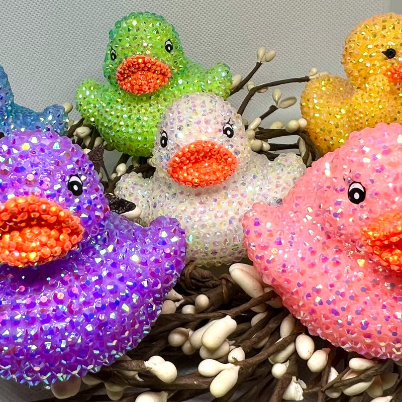 Bedazzled Ducks - Etsy
