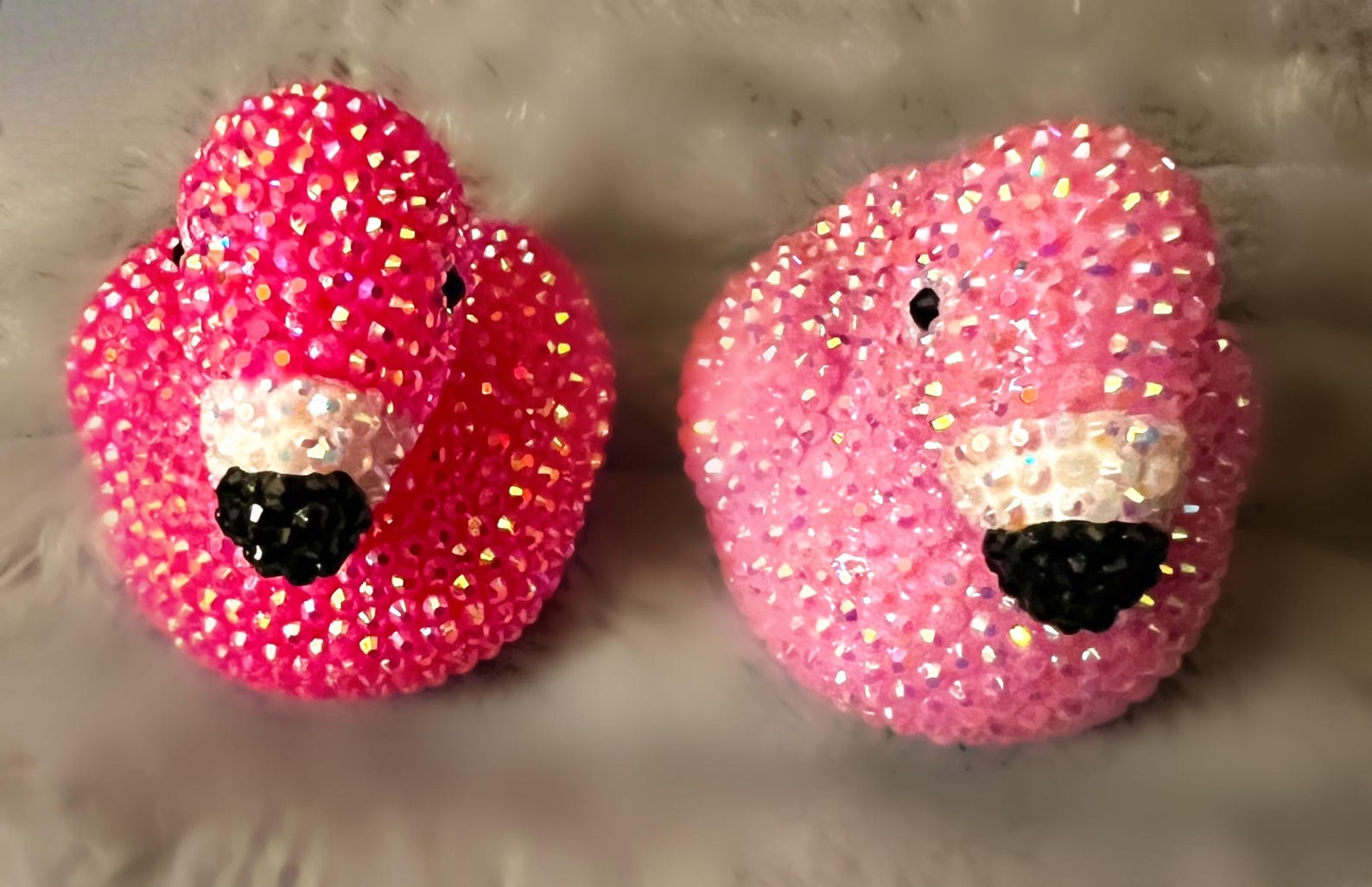 Jeep/cheer/cruise/desktop Buddy Choice of Flamingo Duck Bling/bedazzled ...