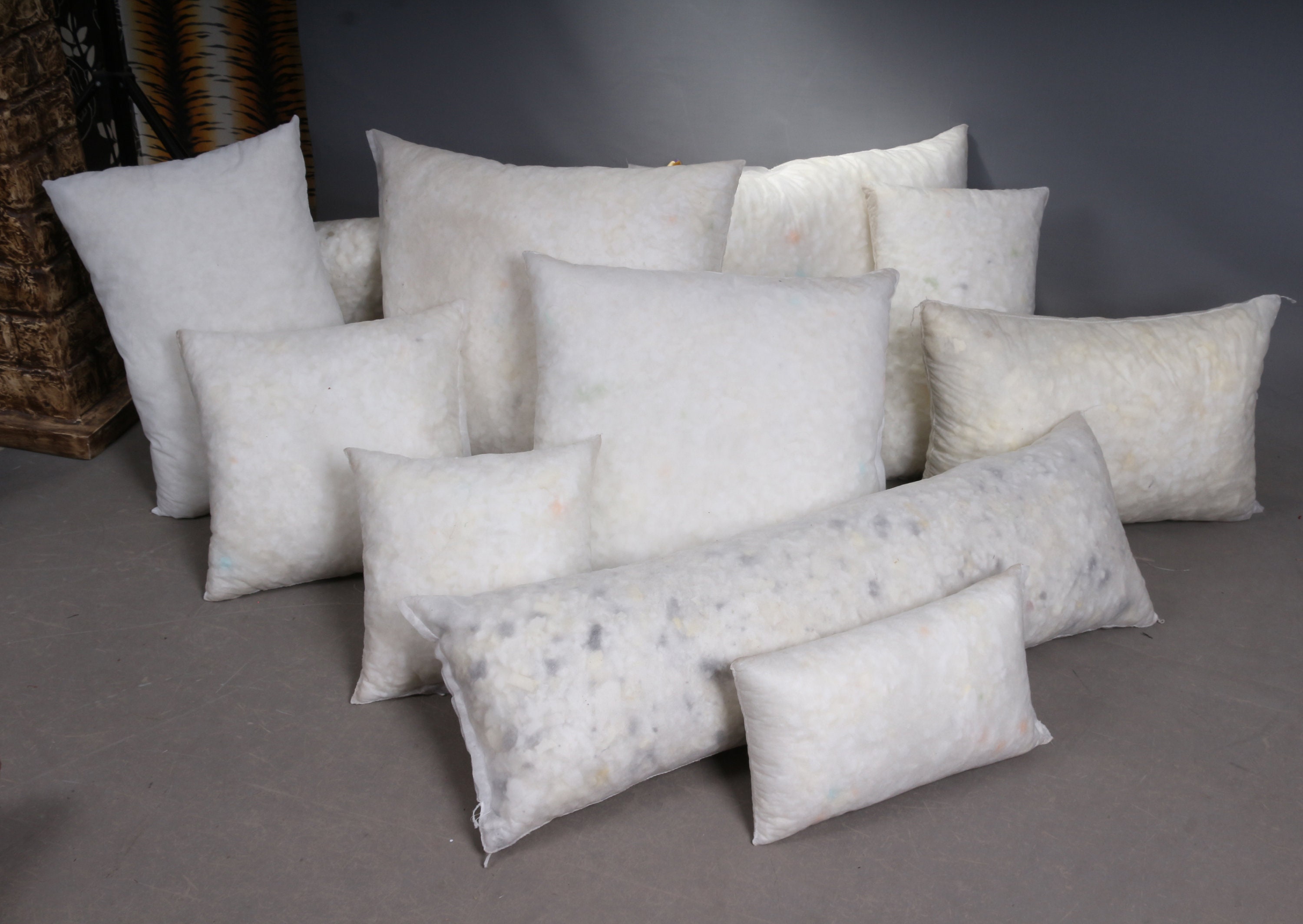 ALL SIZES Soft Pillows Polyester Pillow Sleeping Pillows Poly Fiber ...