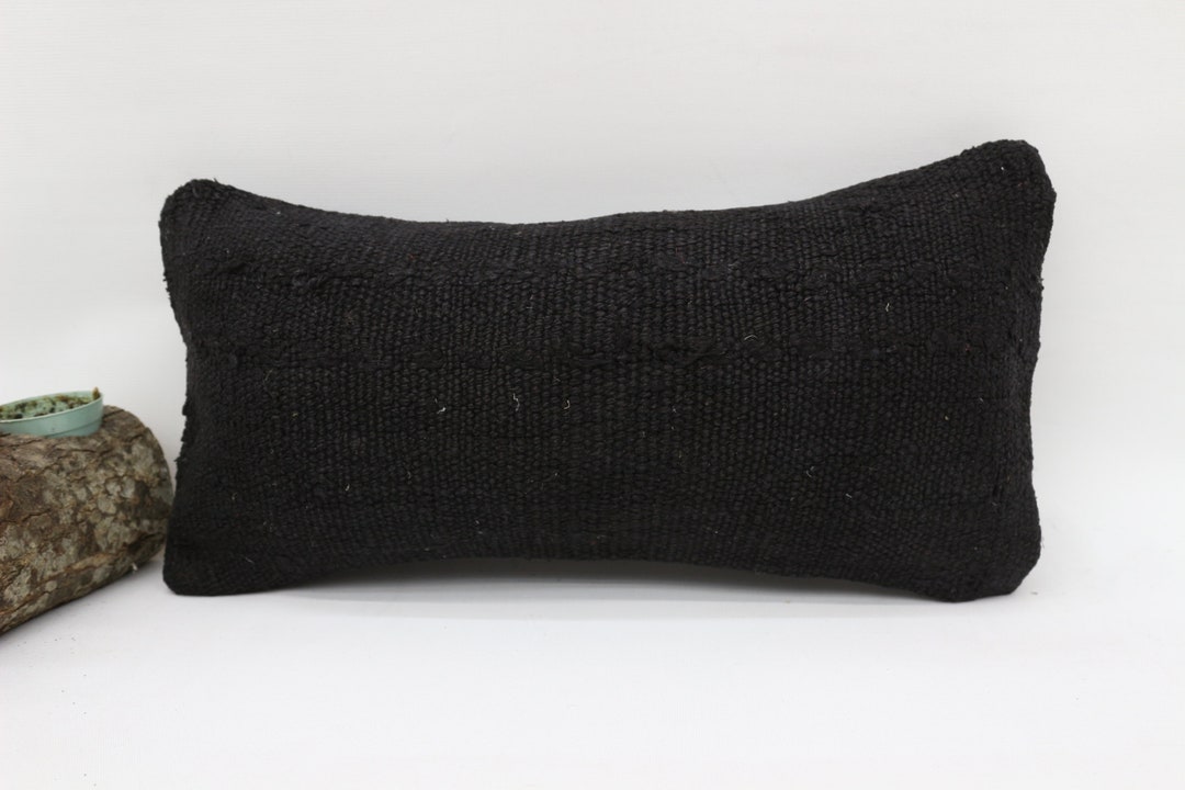 Antique Pillows, Kilim Pillow, Personalized Gift, 8x16 Gray Pillow ...