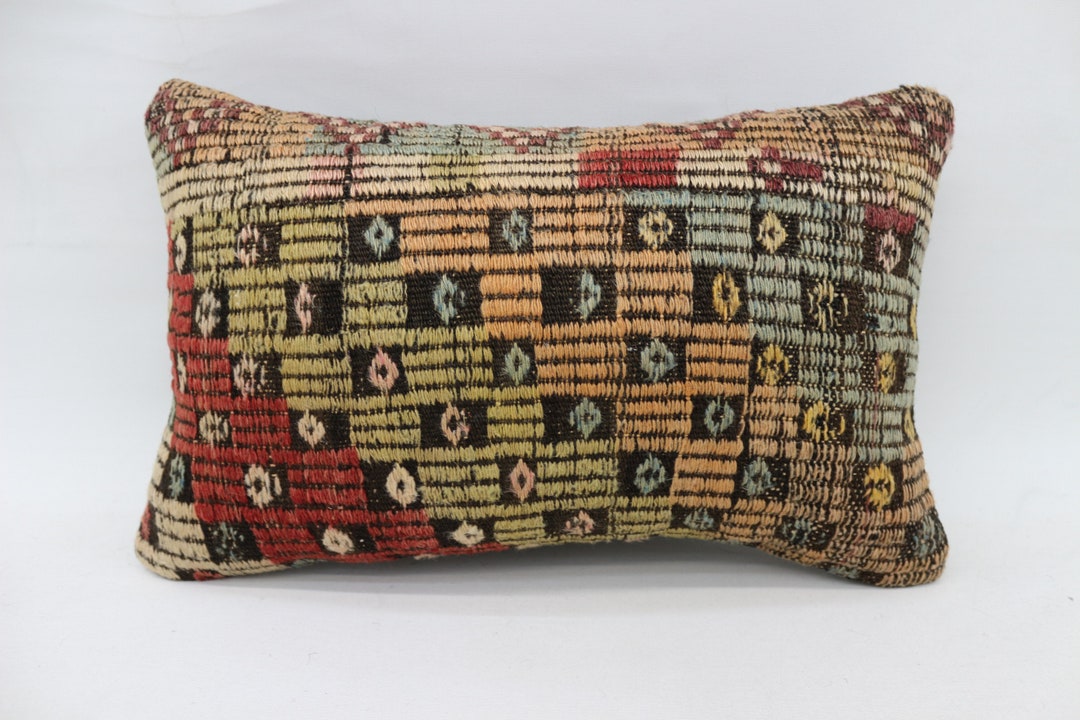 Personalized Gift, Kilim Pillows, Kilim Pillow Covers, 12x20 Red ...