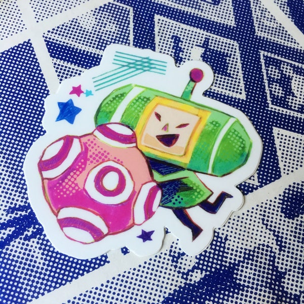 Katamari Sticker - Etsy