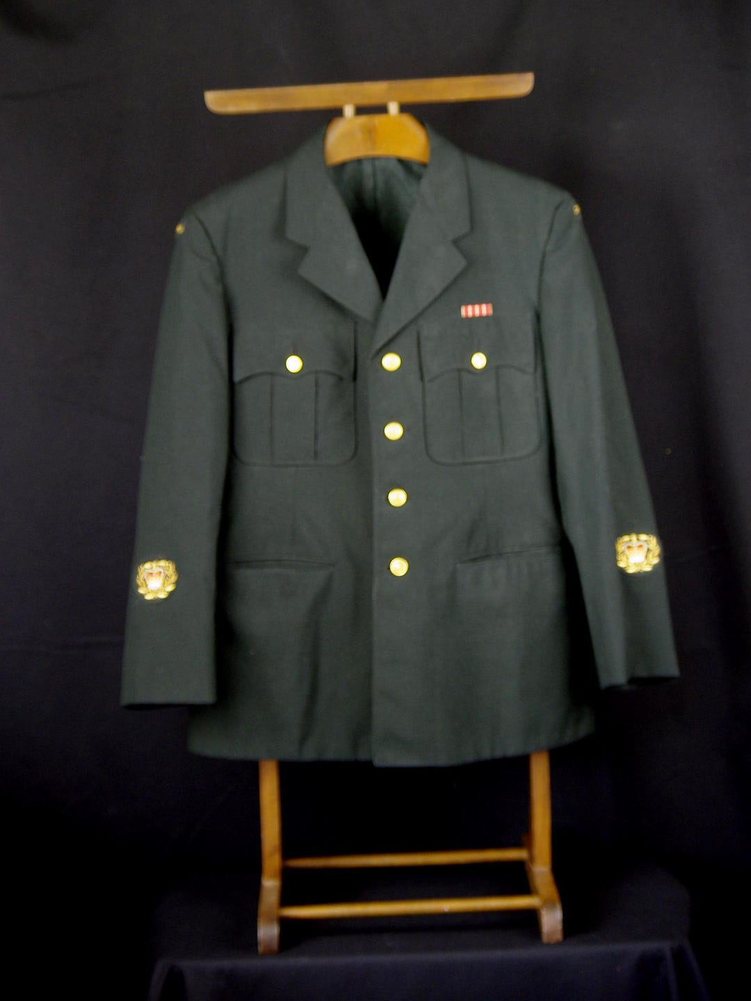 Canadian Military Jacket Vintage 1969 Officer Service Dress Uniform ...