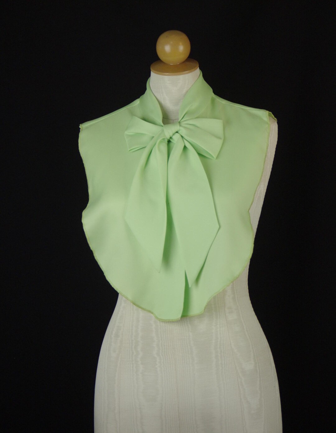 Ladies Dickie Vintage 70's Mint Green Polyester Ties Button Front ...