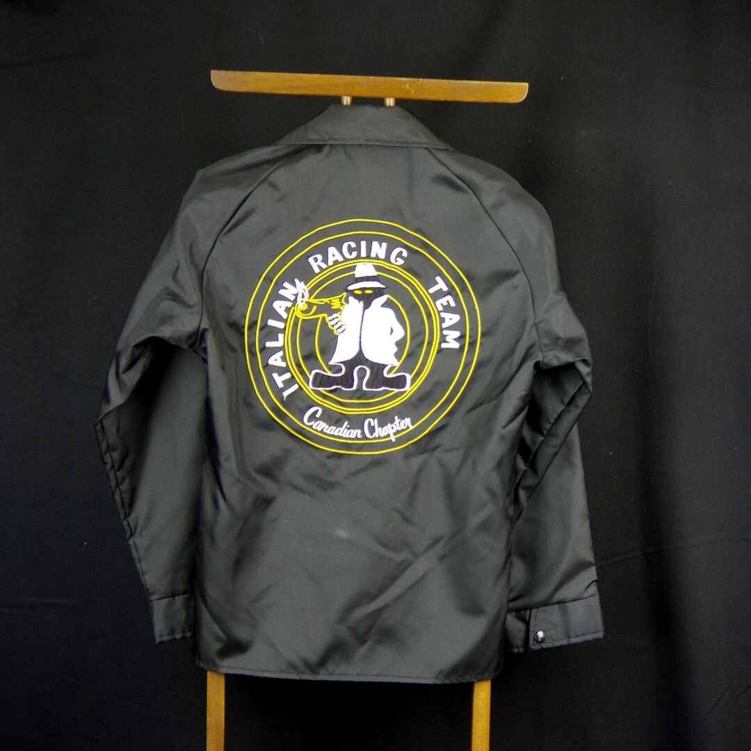 Corvette Racing Jacket Embroidered Logo Vintage Size 34 Italian Racing ...
