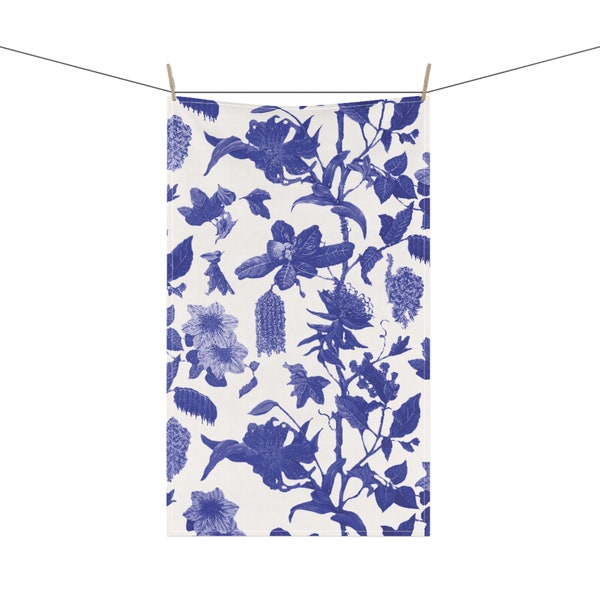 Toile Kitchen Towel - Etsy