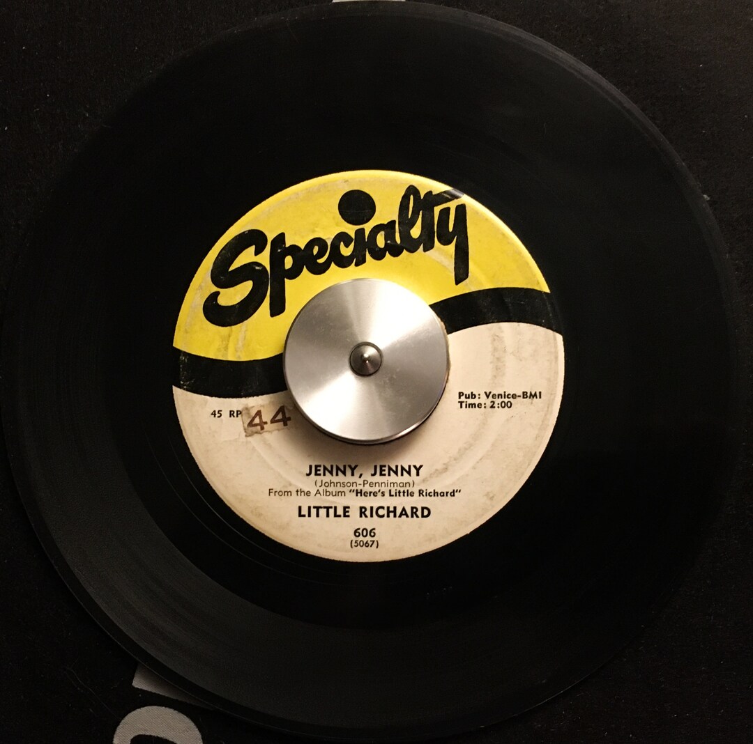 Little Richard, "jenny, Jenny" B/w "miss Ann" - Original 45 RPM Single ...