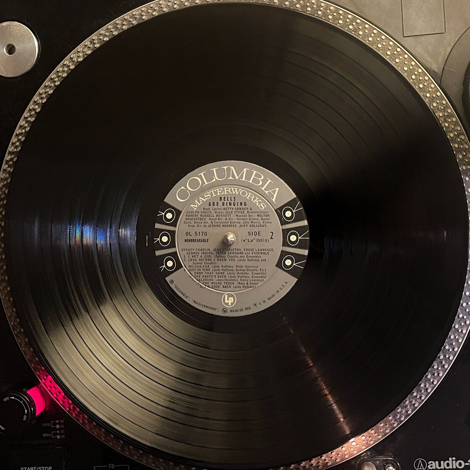 Original Broadway Musical Soundtrack, "bells Are Ringing" - With Judy ...