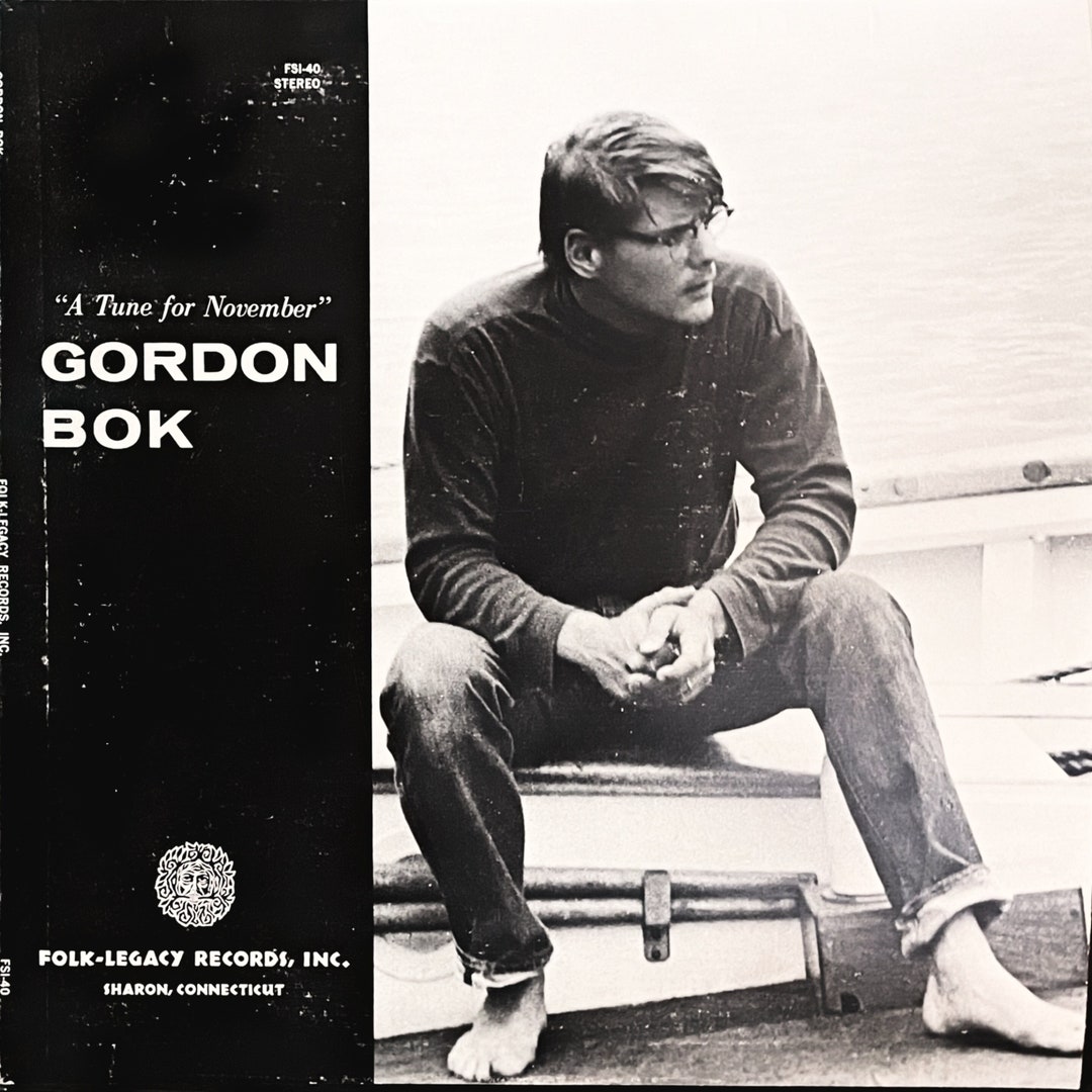 Gordon Bok, "a Tune for November" - 1970 Release by Celebrated Maine ...