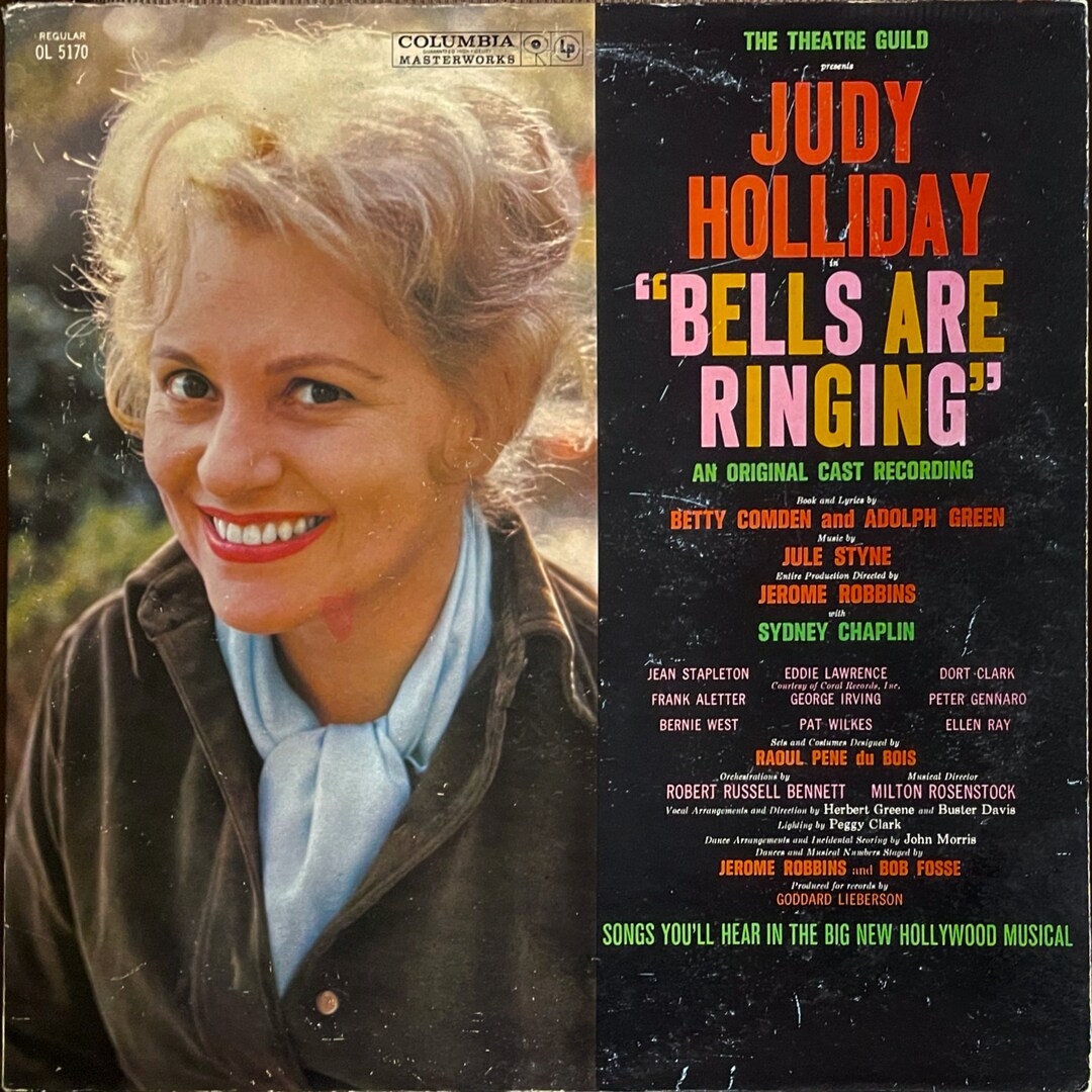 Original Broadway Musical Soundtrack, "bells Are Ringing" - With Judy ...