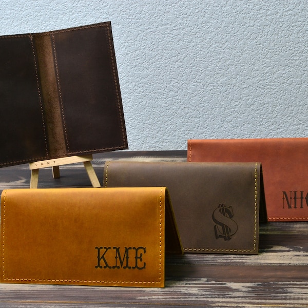 Personalized Checkbook Cover - Etsy