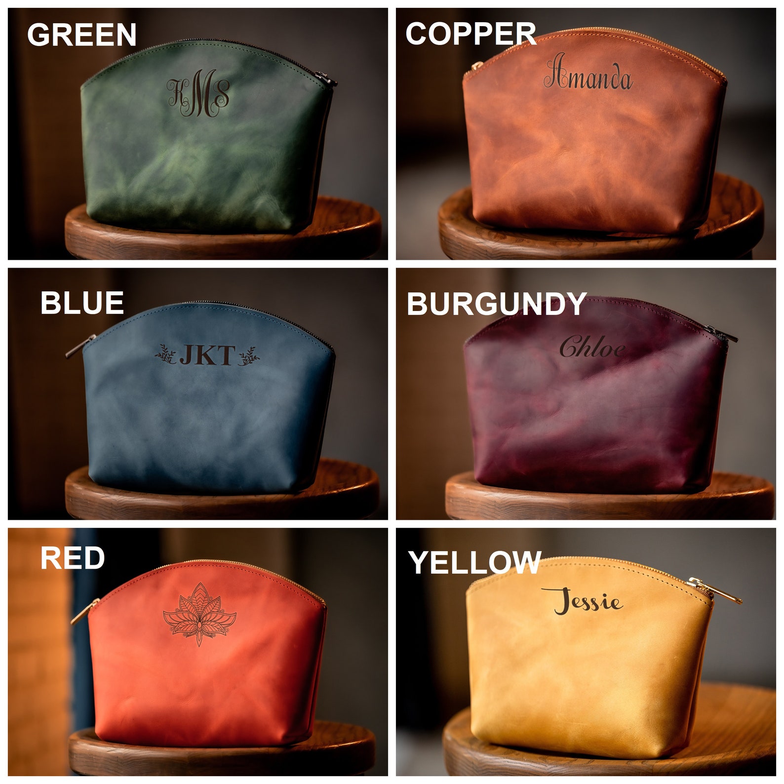 Personalized Makeup Bag Personalized Cosmetic Bag Travel - Etsy