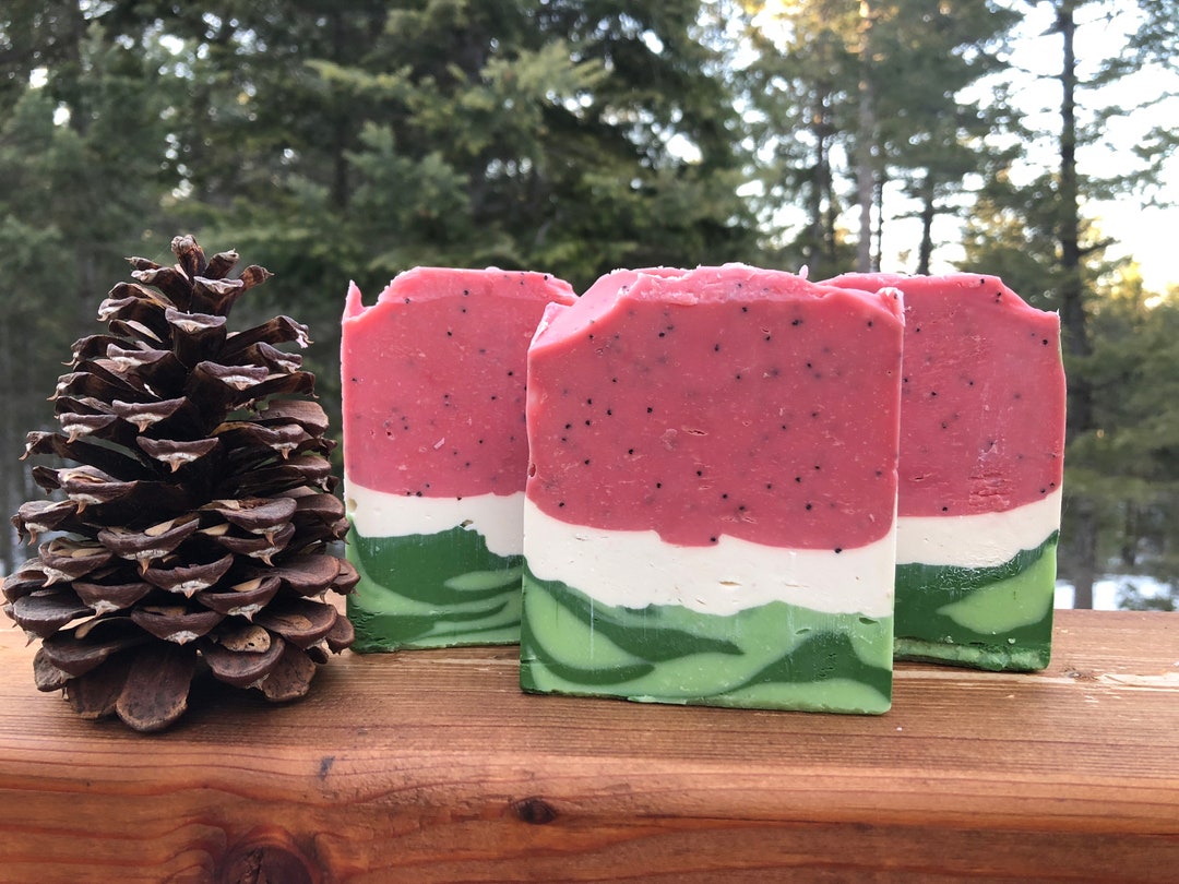 Watermelon Cold Process Soap - Etsy
