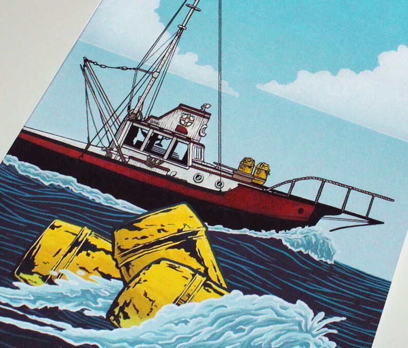 Jaws Orca Greeting Card - Etsy