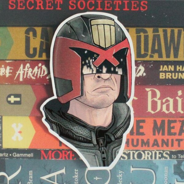 Judge Dredd Stickers - Etsy