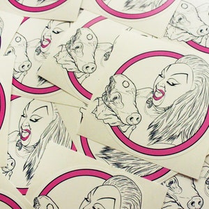 Pink Flamingos Divine Filthiest Person Alive Sticker Water - Etsy