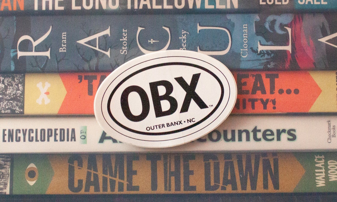 OBX Outer Banks Souvenir Beach Decal Sticker - Etsy
