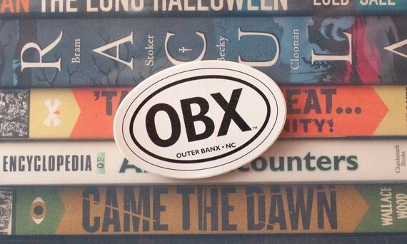 OBX Outer Banks Souvenir Beach Decal Sticker - Etsy