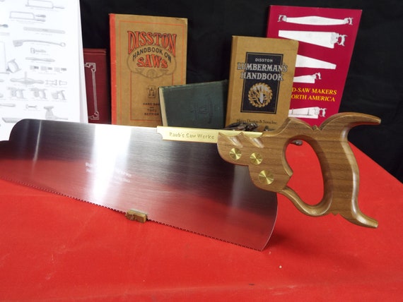 Raub's Saw Works 12 PPI Cross Cut Half Back Saw | Etsy