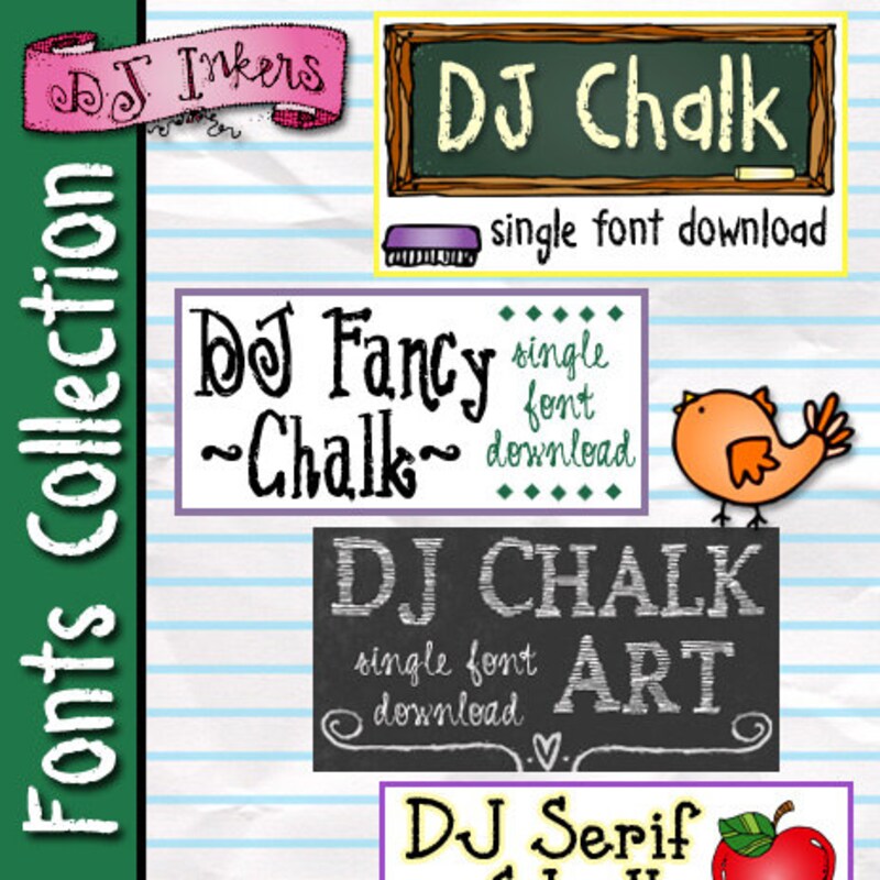 Chalk Font - Etsy