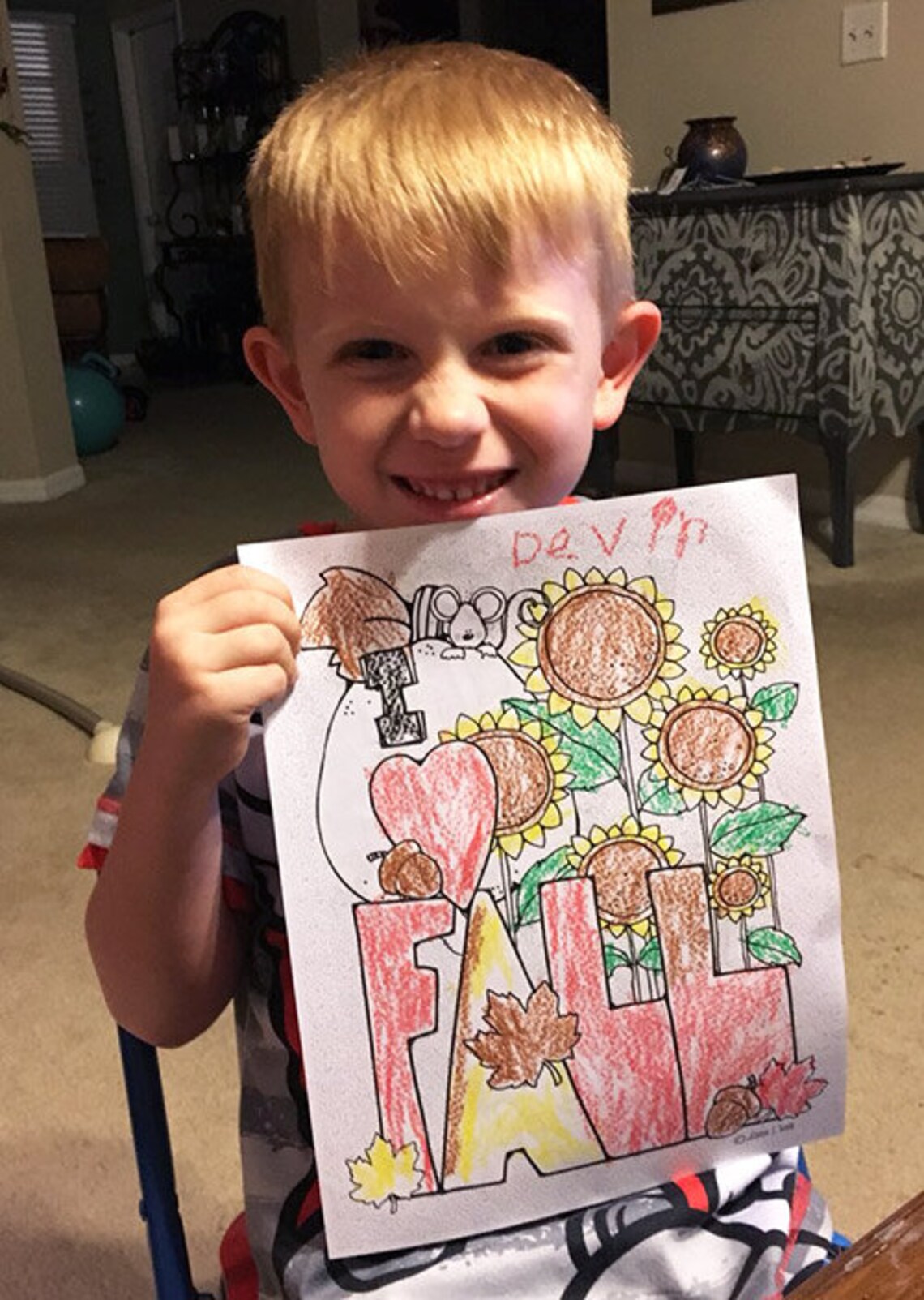 Fall Coloring Pages - 5 Printable Designs for Autumn, Halloween and ...