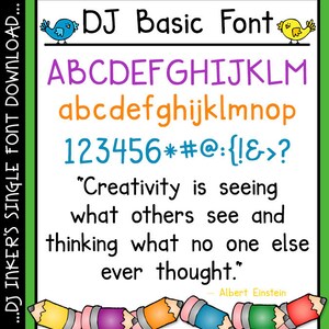 Fonts for Pre-k Bundle - 5 Fonts for Preschool and Kindergarten ...