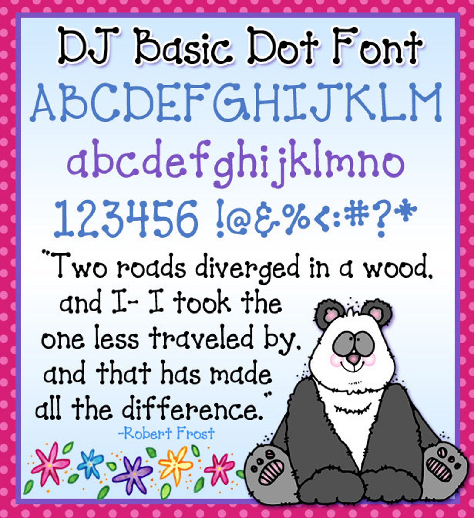 Cute FONTS Collection Download - Etsy