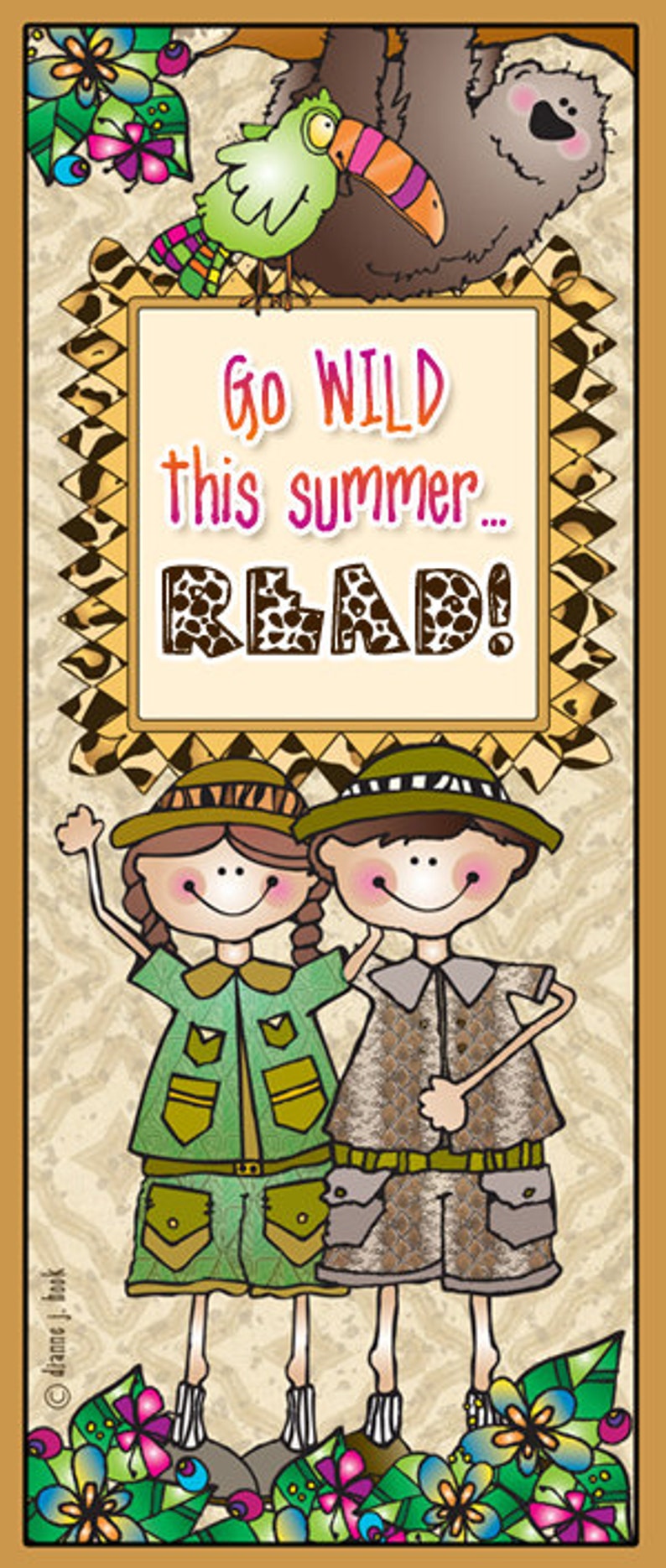 Rain Forest Snippets Clip Art, Font & Printables - Etsy