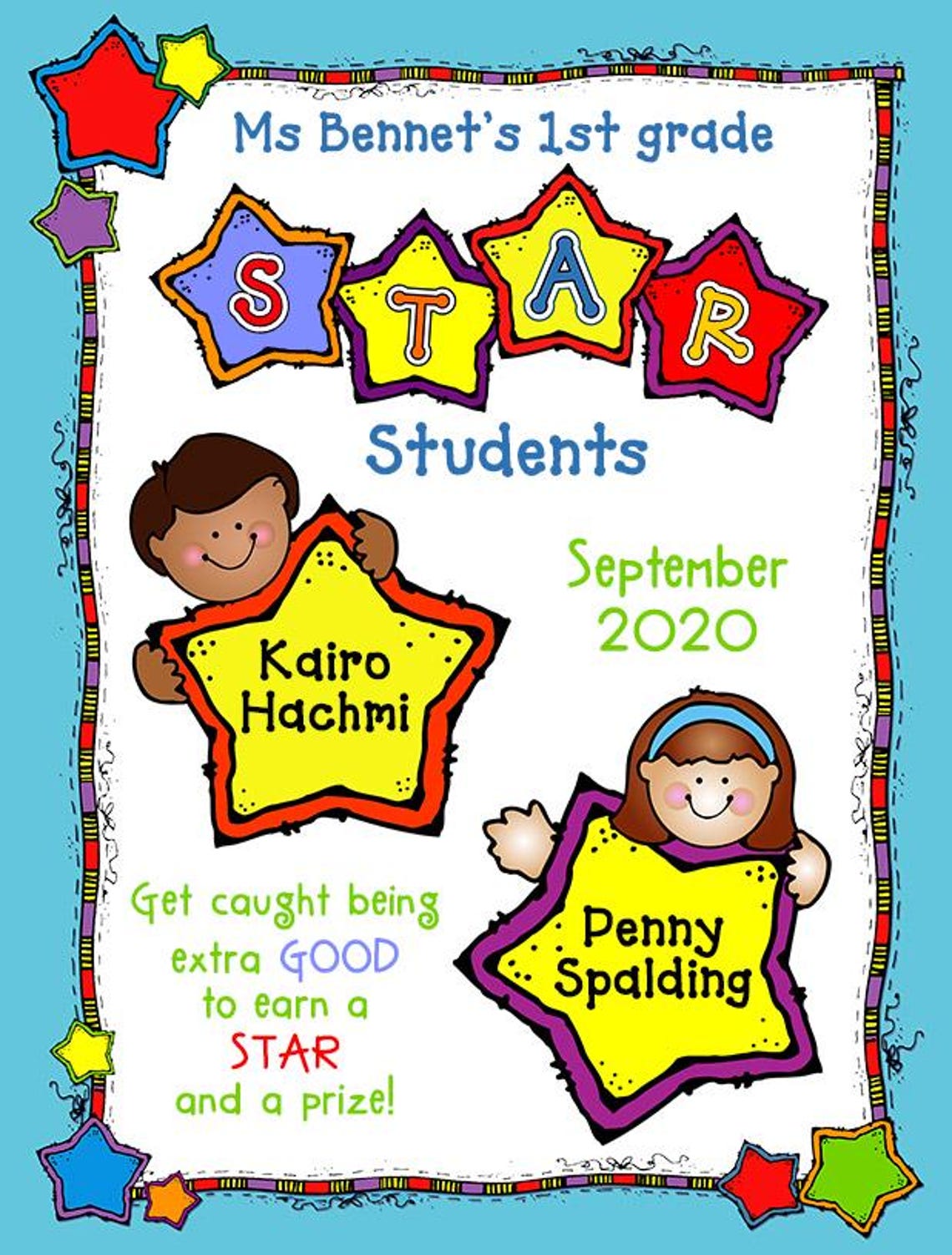Borders for School Clip Art - 11 Full Page Borders for Teachers in ...