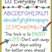 DJ Inkers' Basic Fonts Collection - 5 Font Bundle With Hand Drawn ...