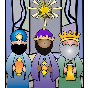 Zen-doodle Nativity Clip Art - Christmas Designs by DJ Inkers - Etsy