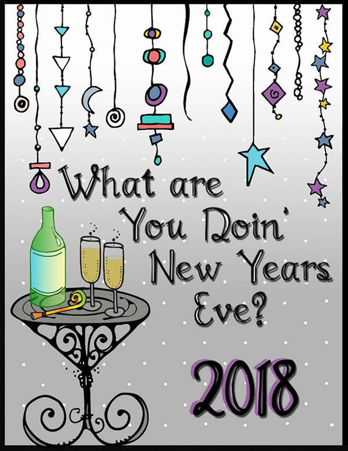 Zen-doodle Dangles - Creative Clip Art Accents by DJ Inkers - Etsy