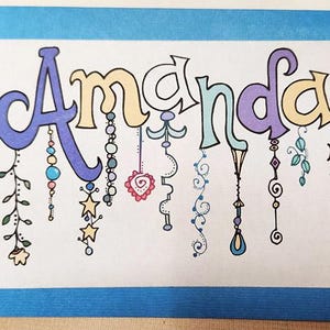 Zen-doodle Dangles Clip Art Alphabet - Monogram Letters and 23 ...