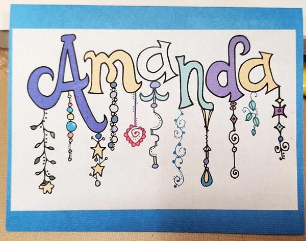 Zen-doodle Dangles Clip Art Alphabet - Monogram Letters and 23 ...