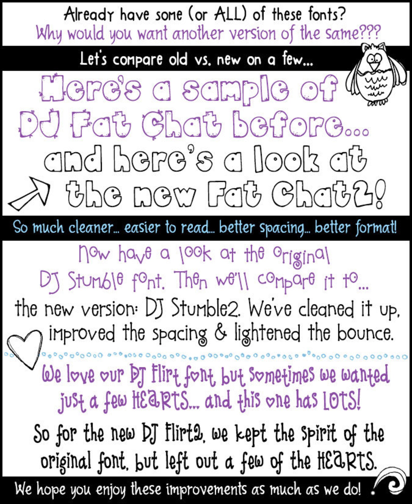 10 Favorite Fonts - DJ Inkers Download - Etsy