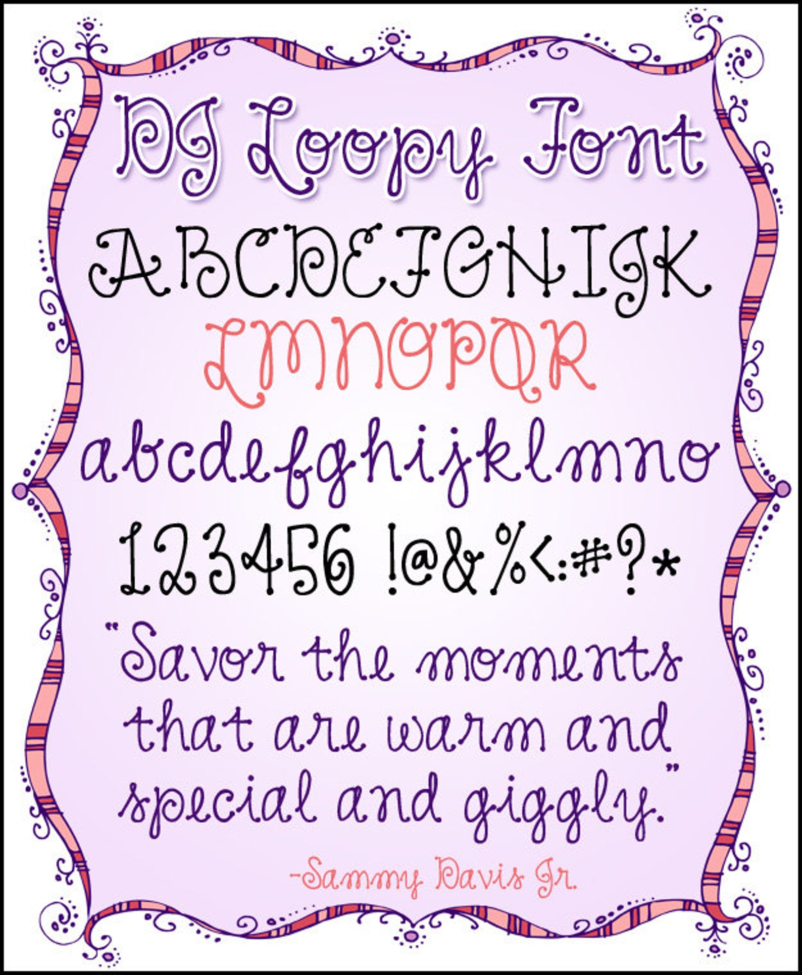 Cute FONTS Collection Download - Etsy