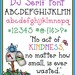DJ Inkers' Basic Fonts Collection - 5 Font Bundle With Hand Drawn ...