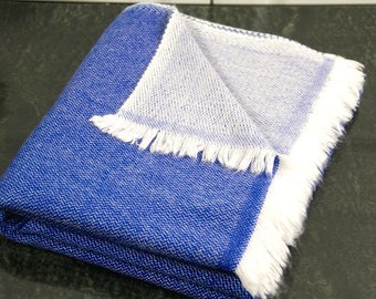 Royal Blue Throw Blanket - Etsy