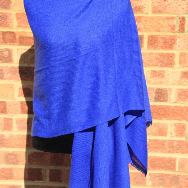 Cobalt Blue Scarf - Etsy