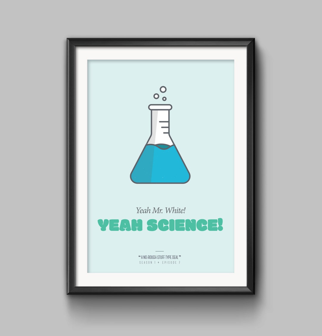 Minimalist yeah Science Breaking Bad Better Call Saul Poster - Etsy New ...