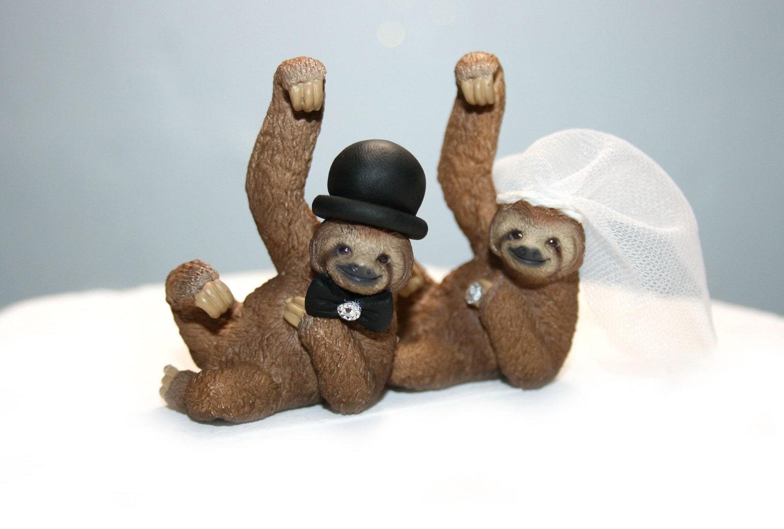 Wedding Cake Toppers Sloths Sloth Cake Toppers Animal | Etsy