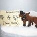 Goat Cake Toppers - Wedding Cake Toppers - Billy Goat - Nanny Goat ...