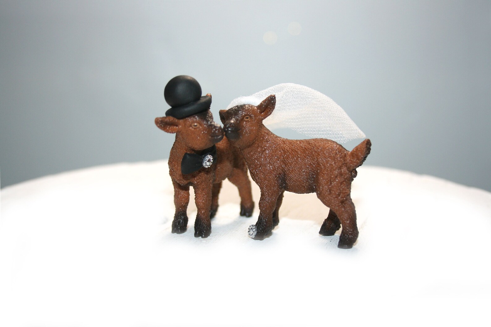 Goat Cake Toppers Wedding Cake Toppers Billy Goat Nanny - Etsy Canada