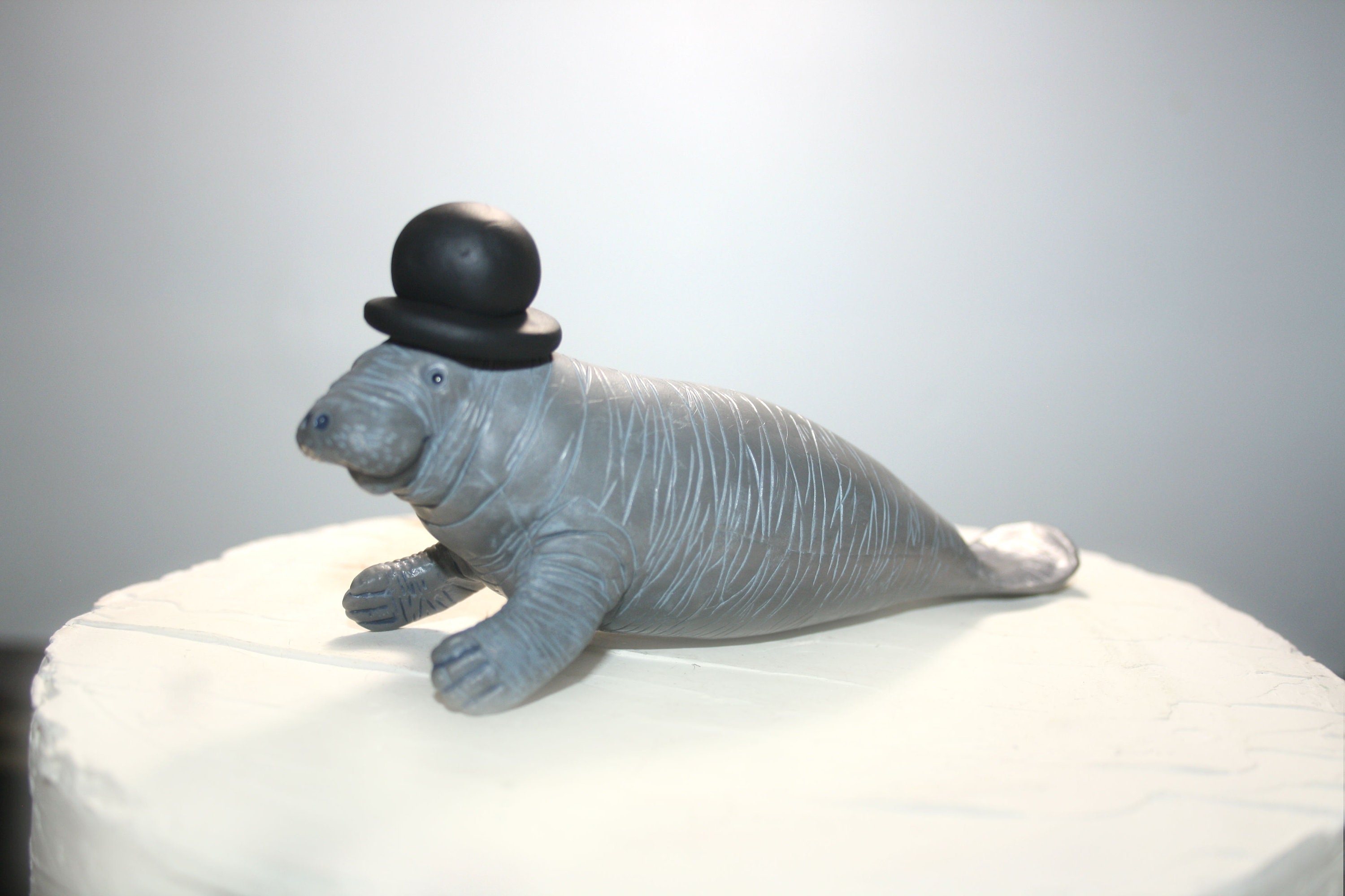 Wedding Cake Toppers Manatee Cake Toppers Animal Cake - Etsy