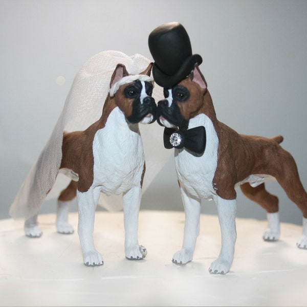 Boxer Cake Topper - Etsy
