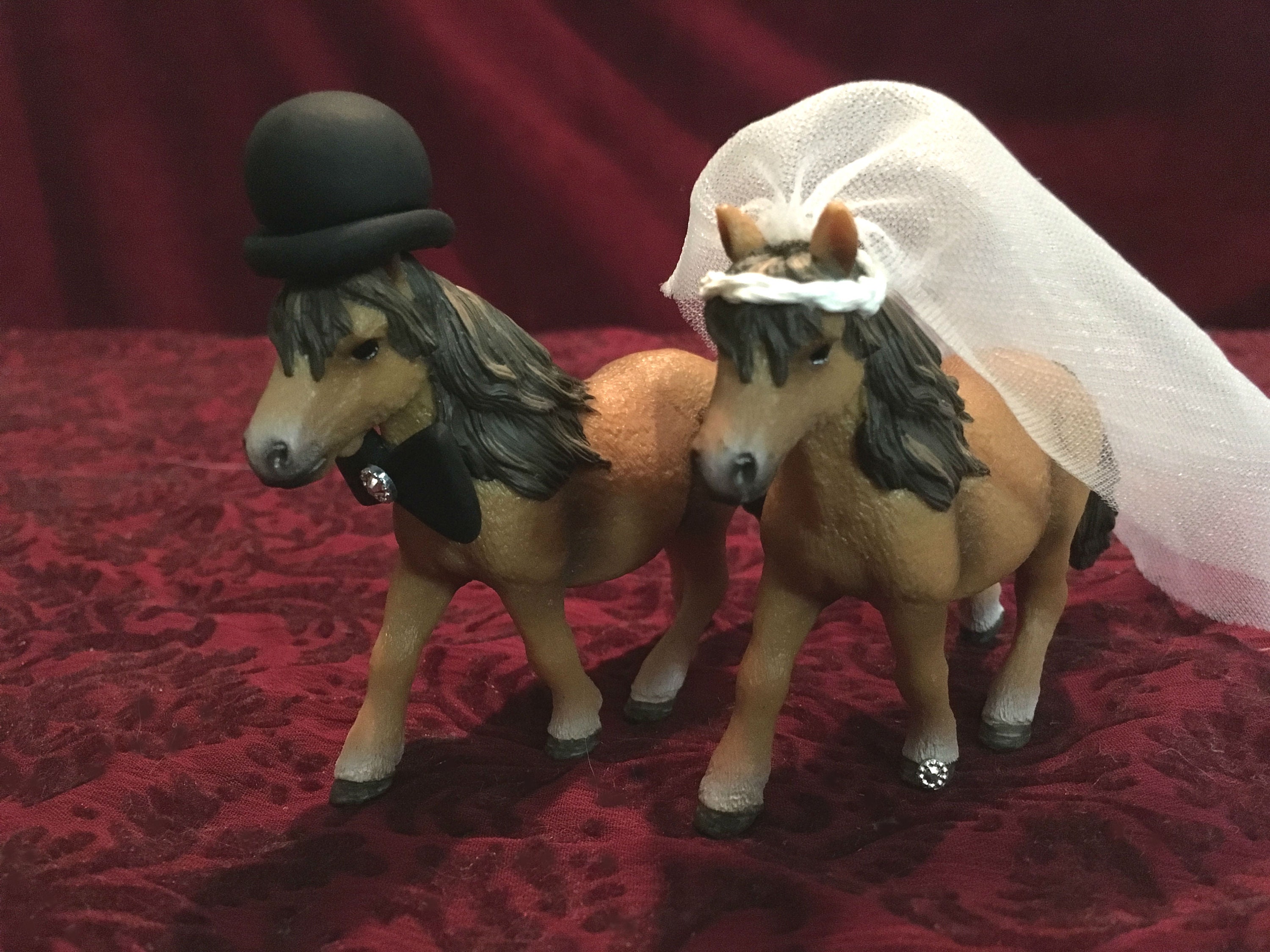 Toppers de pastel de caballo Toppers de pastel de boda | Etsy