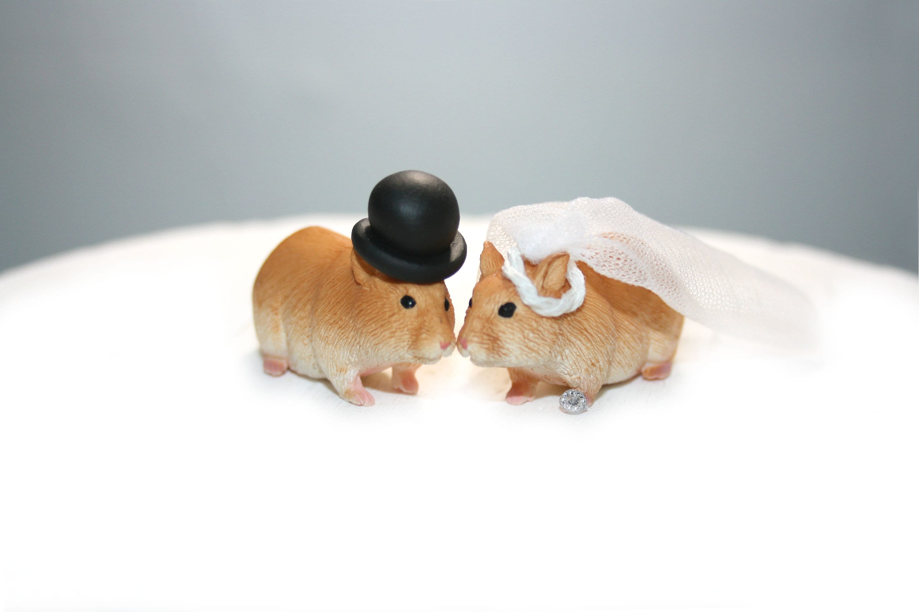 Hamster Cake Toppers Wedding Cake Toppers Animal Cake - Etsy UK