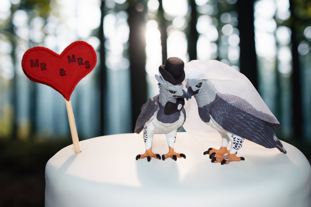Harpy Eagle Cake Topper Wedding Cake Toppers Bird Cake Toppers Eagles ...
