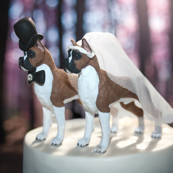 Boxer Cake Topper - Etsy