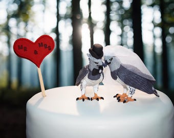 Eagle Cake Toppers Wedding Cake Toppers Bird Cake Toppers Eagles Rustic ...